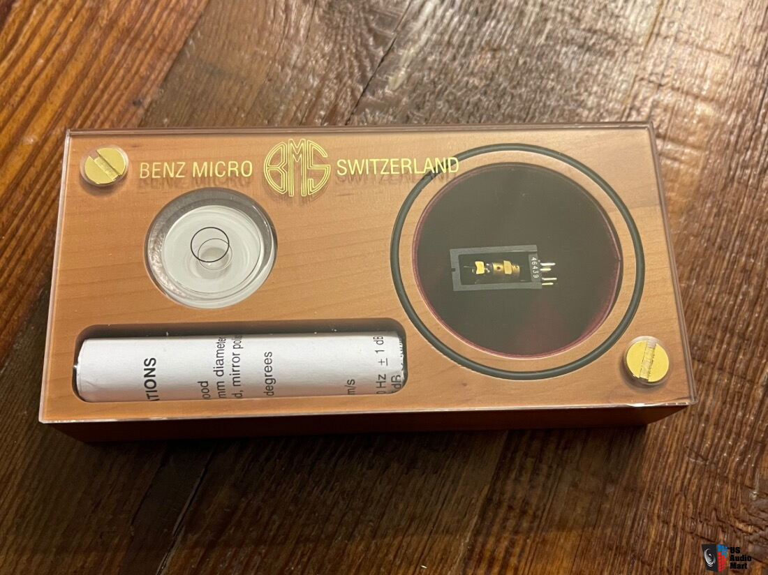 Benz Micro Ebony TR MC Cartridge, Made in Switzerland Photo #5597997 ...