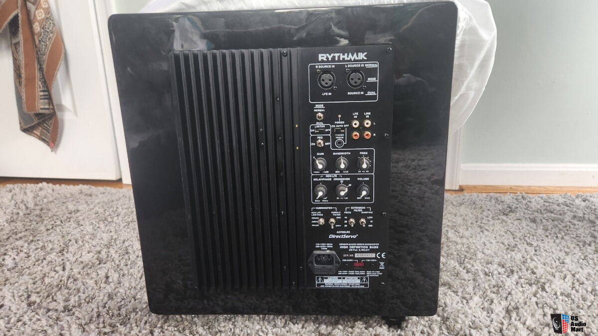 Rythmik F12SE FREESHIP Special Edition Black Gloss Black Cone XLR3 ...