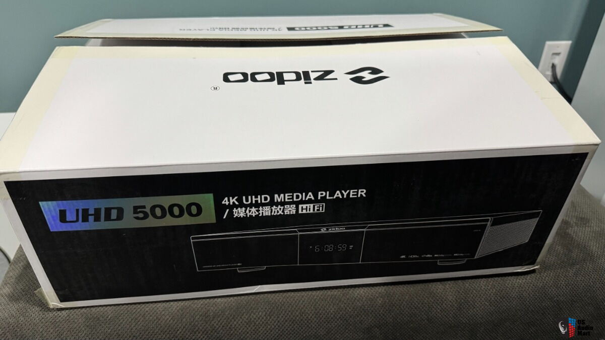 Zidoo UHD5000 - Demo Unit - only about 10 hours of use Photo #5598722 ...