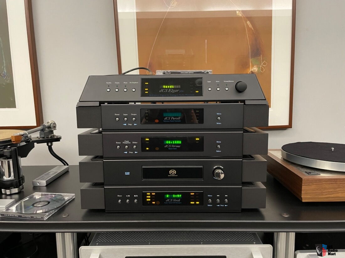 DCS Elgar, Verdi, Purcell and Verona Dealer Ad - US Audio Mart