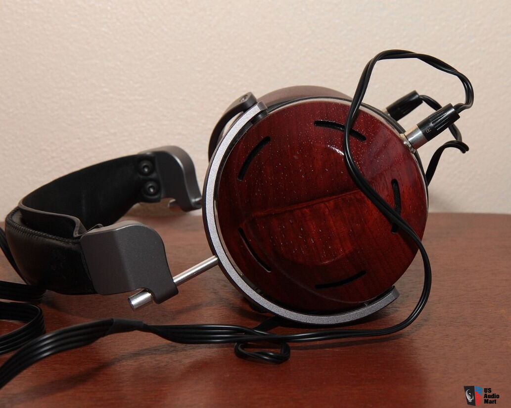 ZMF Atticus Headphones Padauk Wood Lambskin Earpads Photo #5600858 - US ...