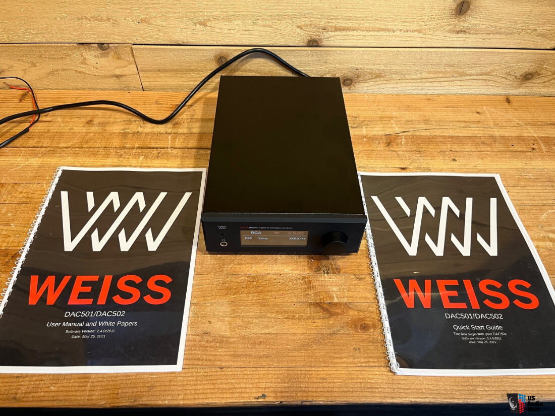 Weiss Dac 501 mk1 Dac / Roon end point / network renderer Photo ...