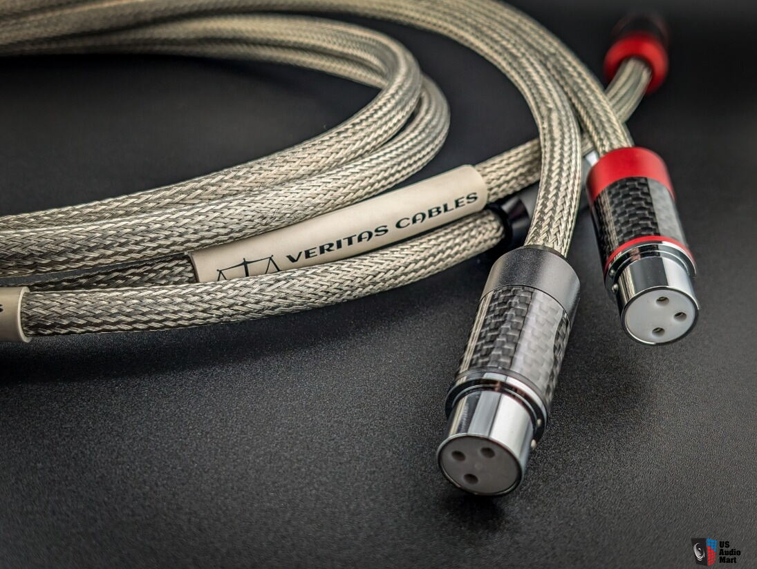 Veritas Cables Argentum X - 2m balanced interconnect cable Photo ...
