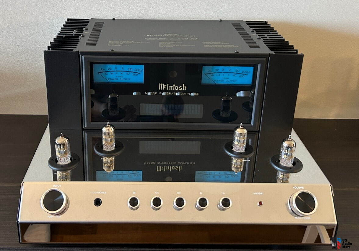 McIntosh MA352 Integrated Tube Amp ~ Complete w/ Box, Manual, Remote ...