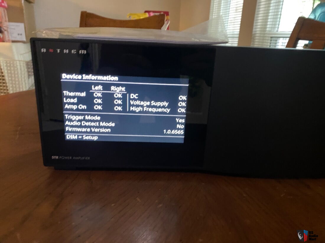Anthem STR Power Amplifier MINT MINT MINT Photo #5602750 - US Audio Mart