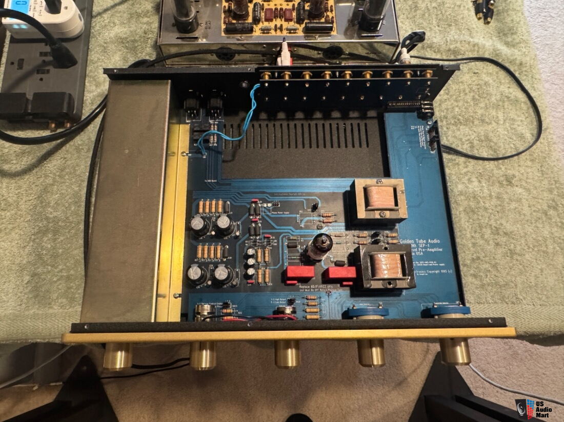 Golden Tube Audio SEP-1 Tube Stereo Preamp Recapped Mint! Photo ...