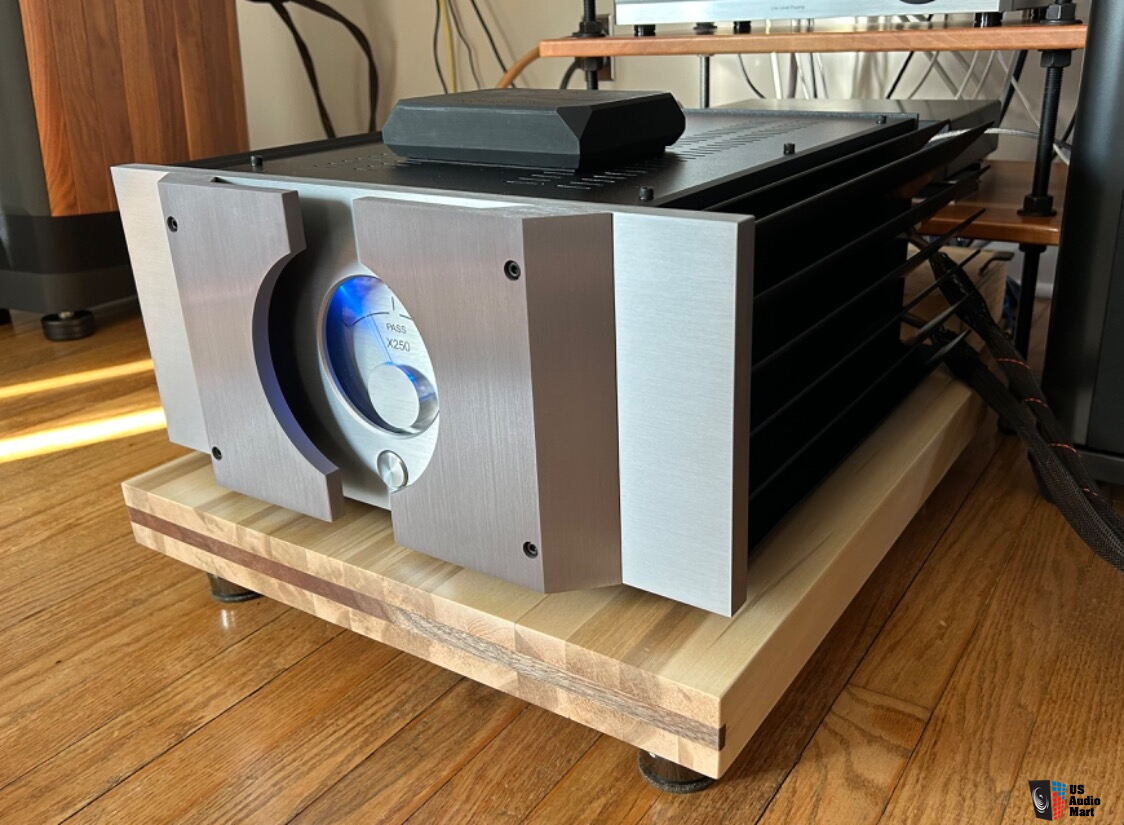 Custom Walnut Wood Natural Finish Amplifier Platform With GAIA II ...