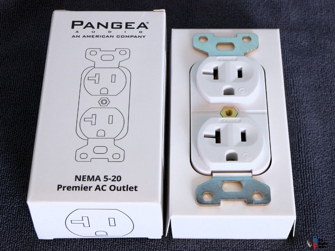 Pangea Premier 20Amp AC wall outlet, new in the box For Sale - US Audio ...