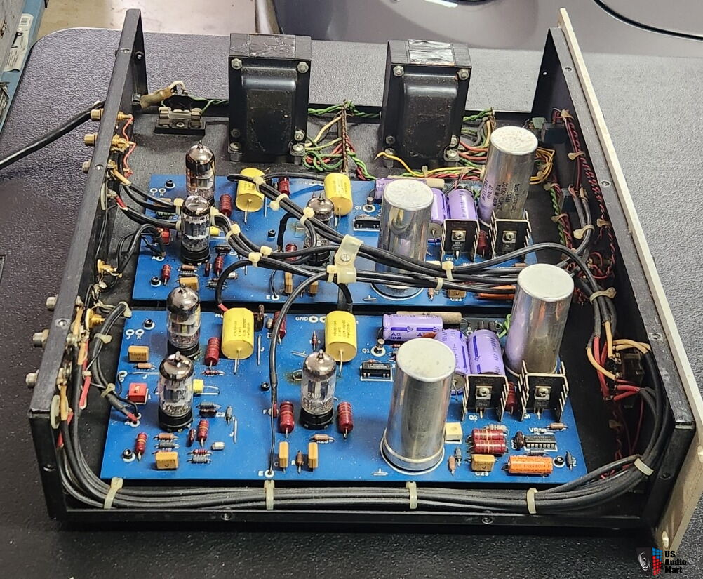 Audible Illusions Uranus 2 dual mono tube preamplifier needs service ...