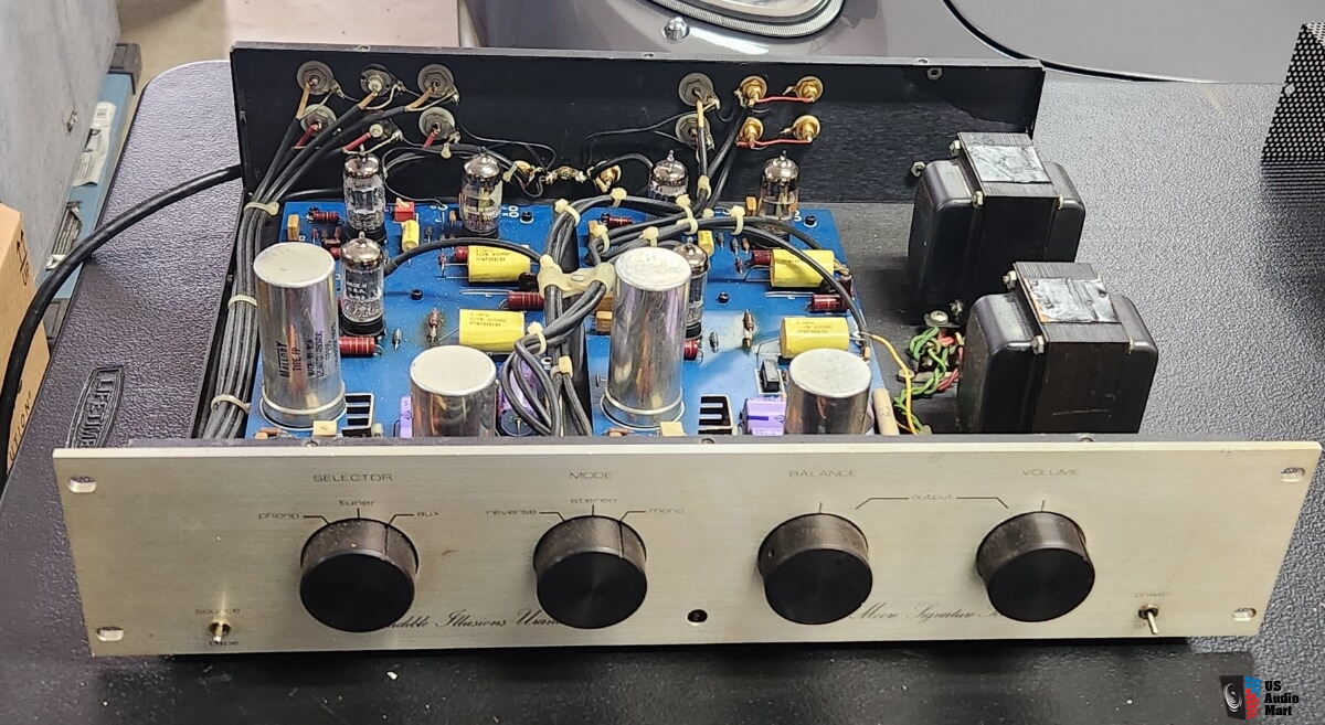 Audible Illusions Uranus 2 dual mono tube preamplifier needs service ...
