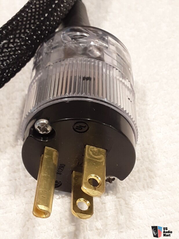 Straight Wire Black Thunder II (15 amp C15) Power Cord, 1 m Photo ...