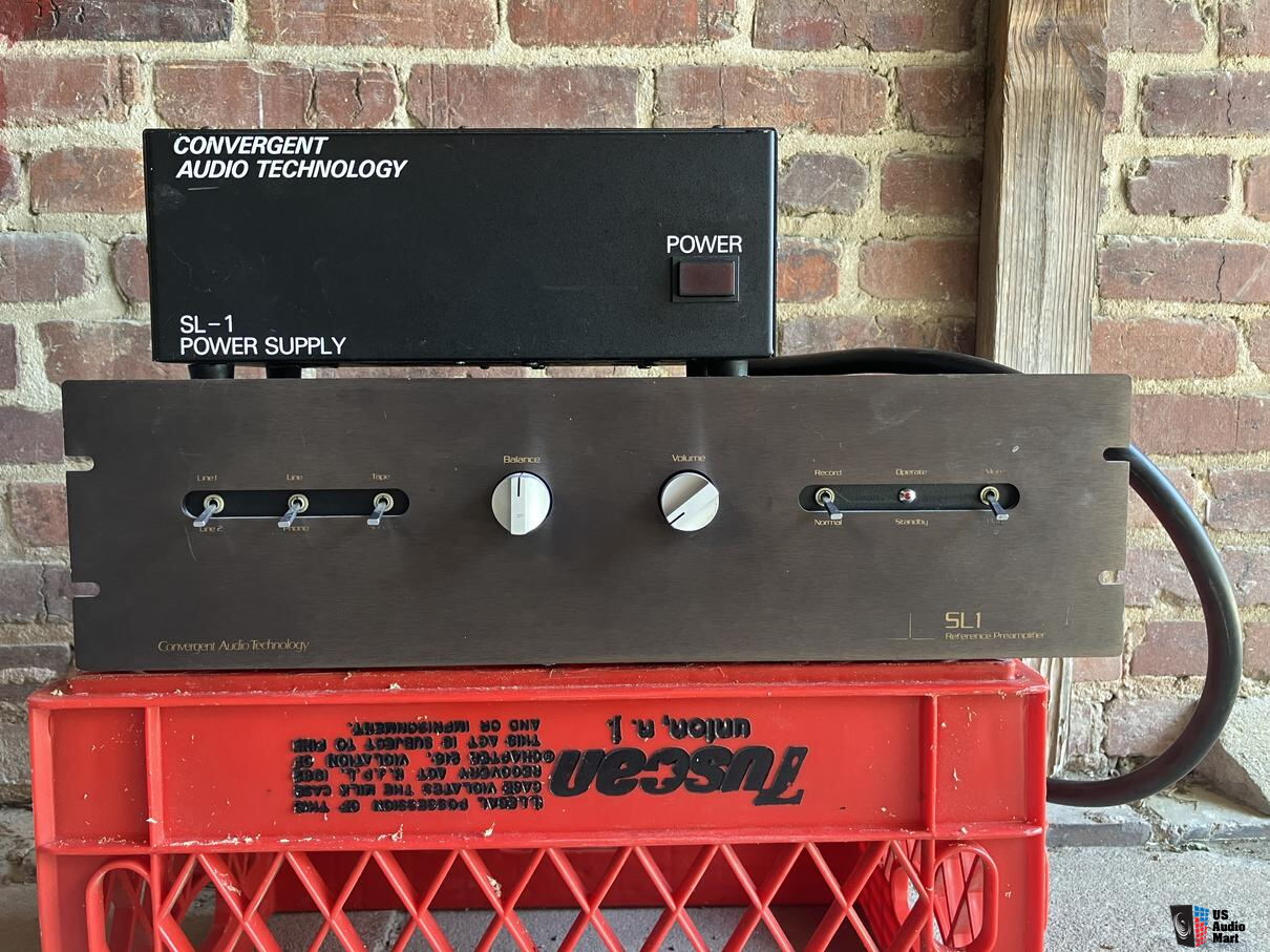 Convergent Audio SL-1 tube preamp for parts or repair Photo #5609375 ...