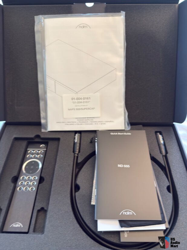 NAIM ND-555 Bundle: ND-555 Reference Network Player & 555 PS DR Power ...