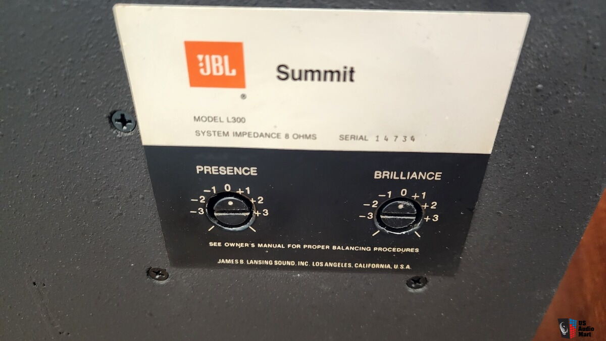 JBL L300 Summit Version Speakers Photo #5611434 - US Audio Mart