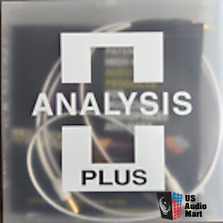 Analysis Plus Silver Apex Interconnect Pair 1M - RCA - NEW in box For ...
