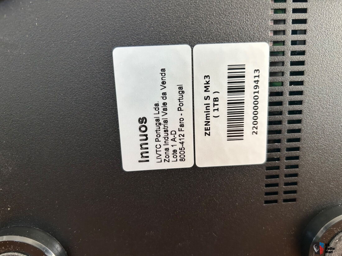 Innuos Zen Mini S 1TB with linear power supply MKIII - Free Shippin ...