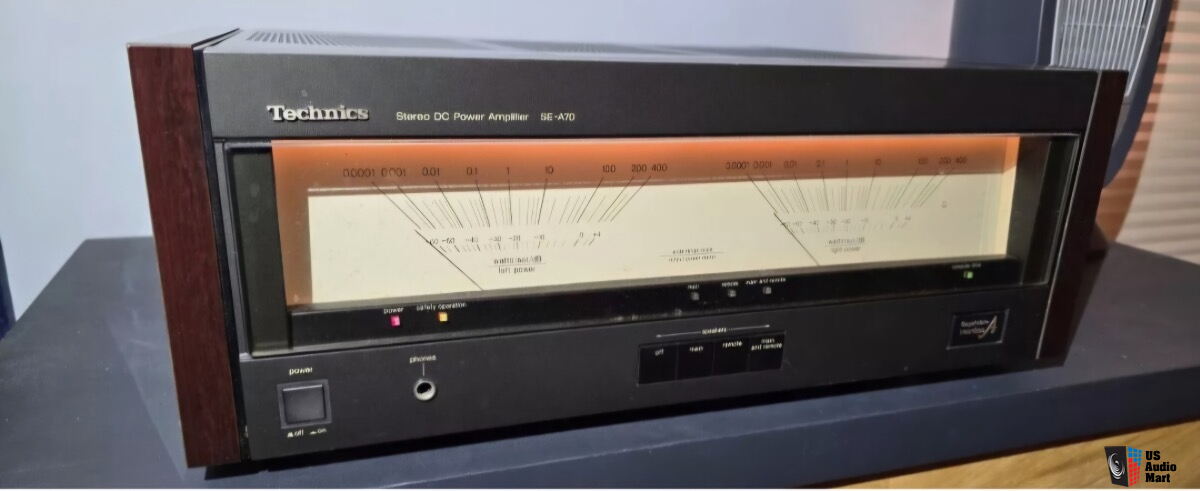RARE Vintage Technics SE-A70 Stereo Power Amplifier! Tested and ...