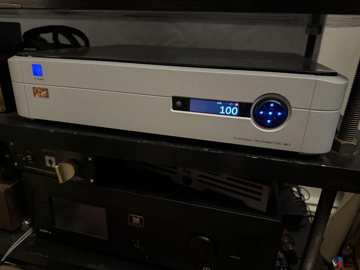 PS Audio DirectStream MKII DAC with custom APS nickel core transformer ...
