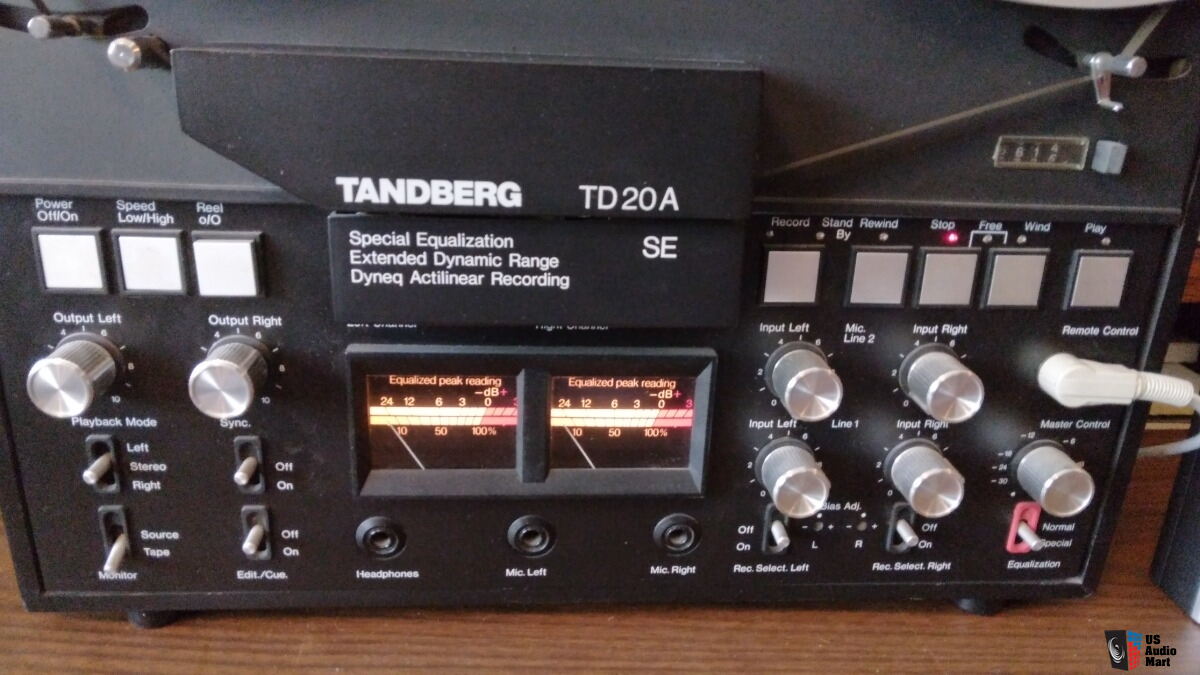 Tandberg TD20A SE Reel to Reel Tape Deck Photo #5615131 - US Audio Mart