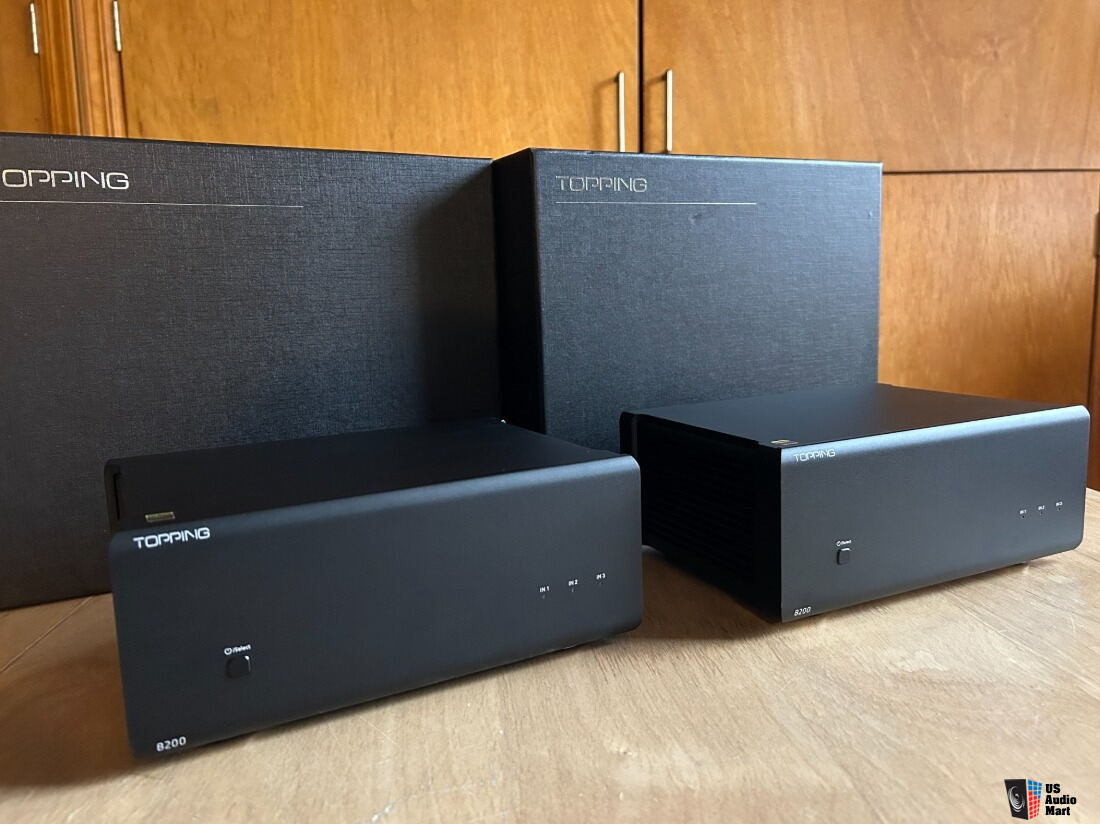 topping B200 Mono Pure Power Amplifier (PAIR ) Photo #5615843 - US ...