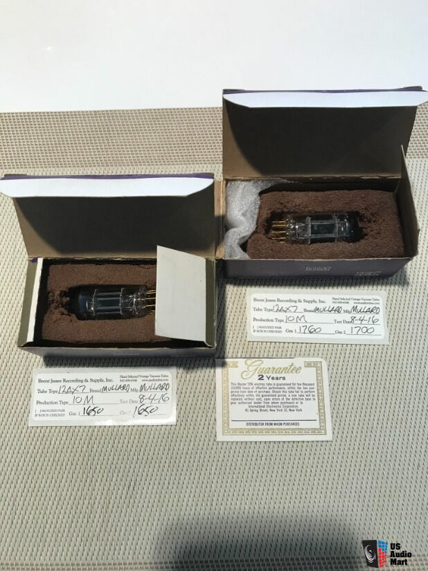 Mullard 10M 12AX7 Matched Pair + Various Other tubes Photo #5615934 ...
