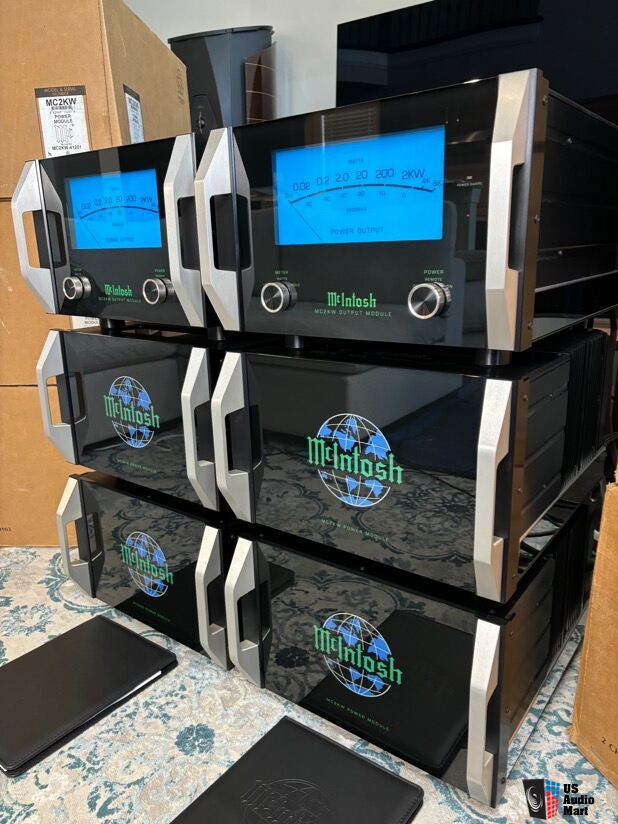 McIntosh MC2KW 2000 Watt Mono Block Amplifier - PAIR Photo #5616595 ...