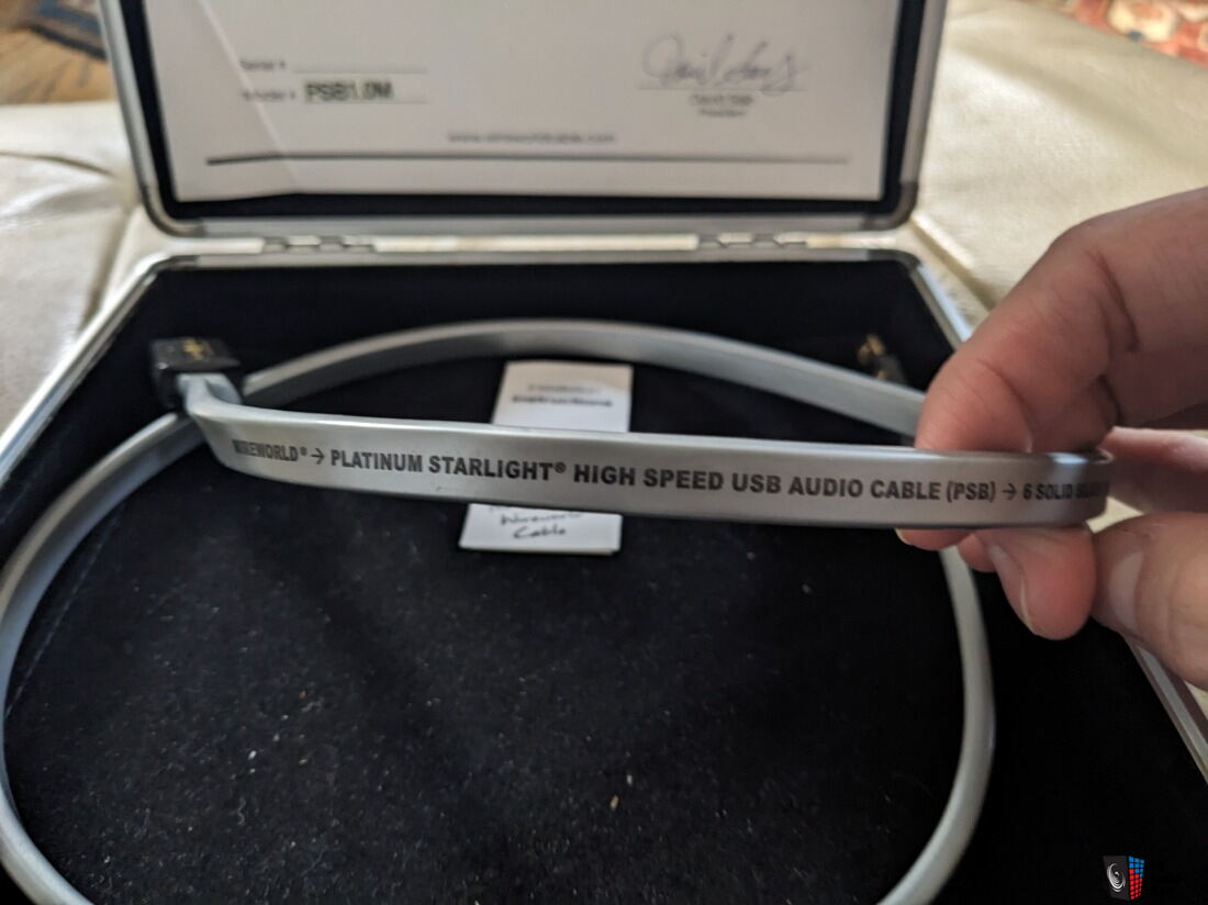 Wireworld Platinum Starlight USB Cable (1m) Photo #5617955 - US Audio Mart