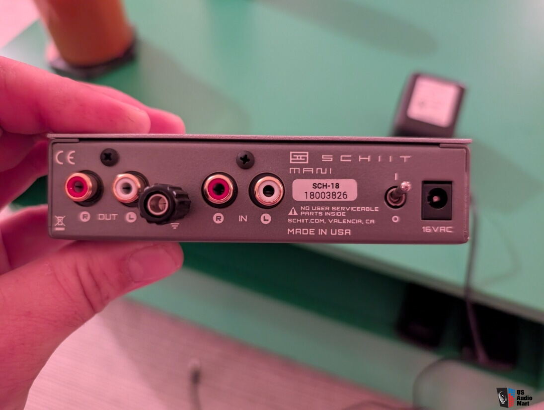 OG Schiit Mani Phono Preamp Silver Photo #5619187 - US Audio Mart