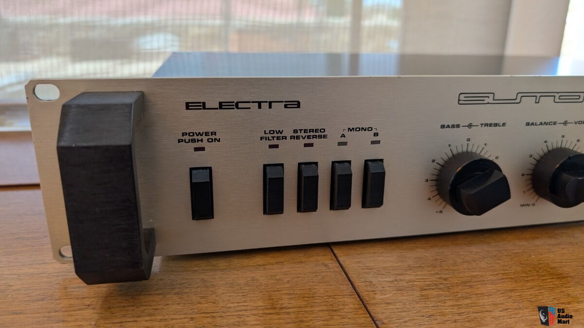 RARE SUMO Electra preamp in silver, with MM/MC phono ! Free shipping in ...