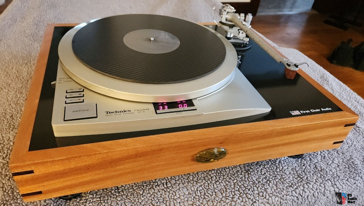 Technics SP15 Turntable Audiomods Tonearm Series IV Photo #5621045 - US ...