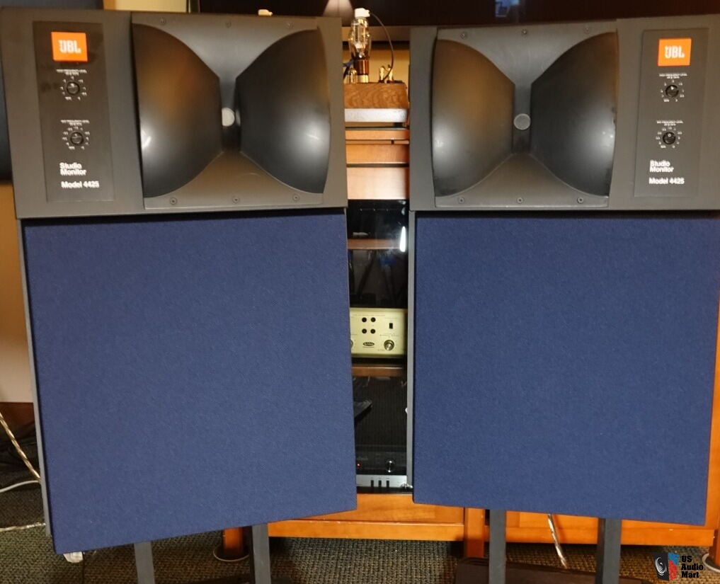 JBL 4425 Studio Monitors with new grills For Sale - US Audio Mart