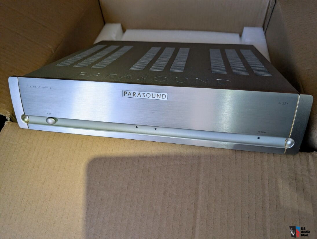 Parasound A23+ power amplifier For Sale - US Audio Mart