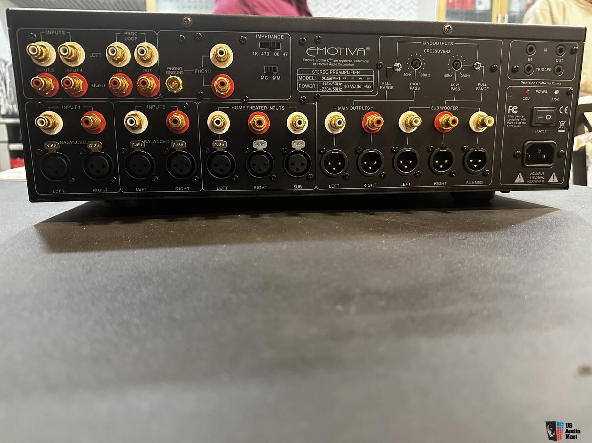 Emotiva XSP-1 Gen 2 (Preamplifier) Photo #5622390 - US Audio Mart