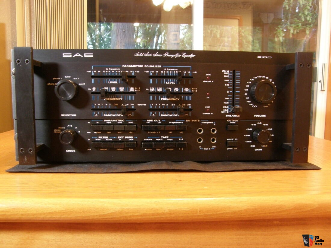 SAE 2100 Preamp with Parametric Equalizer Photo #5622580 - US Audio Mart