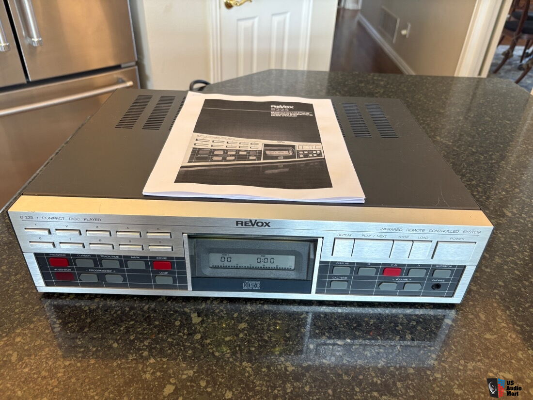 EXCELLENT Vintage Revox B225 CD Player - Germany 1985 - Clean - FULLY ...