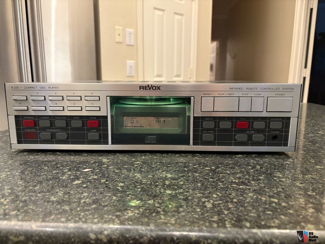 EXCELLENT Vintage Revox B225 CD Player - Germany 1985 - Clean - FULLY ...