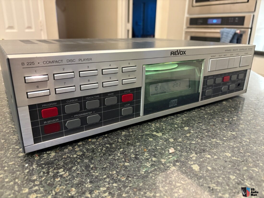 EXCELLENT Vintage Revox B225 CD Player - Germany 1985 - Clean - FULLY ...