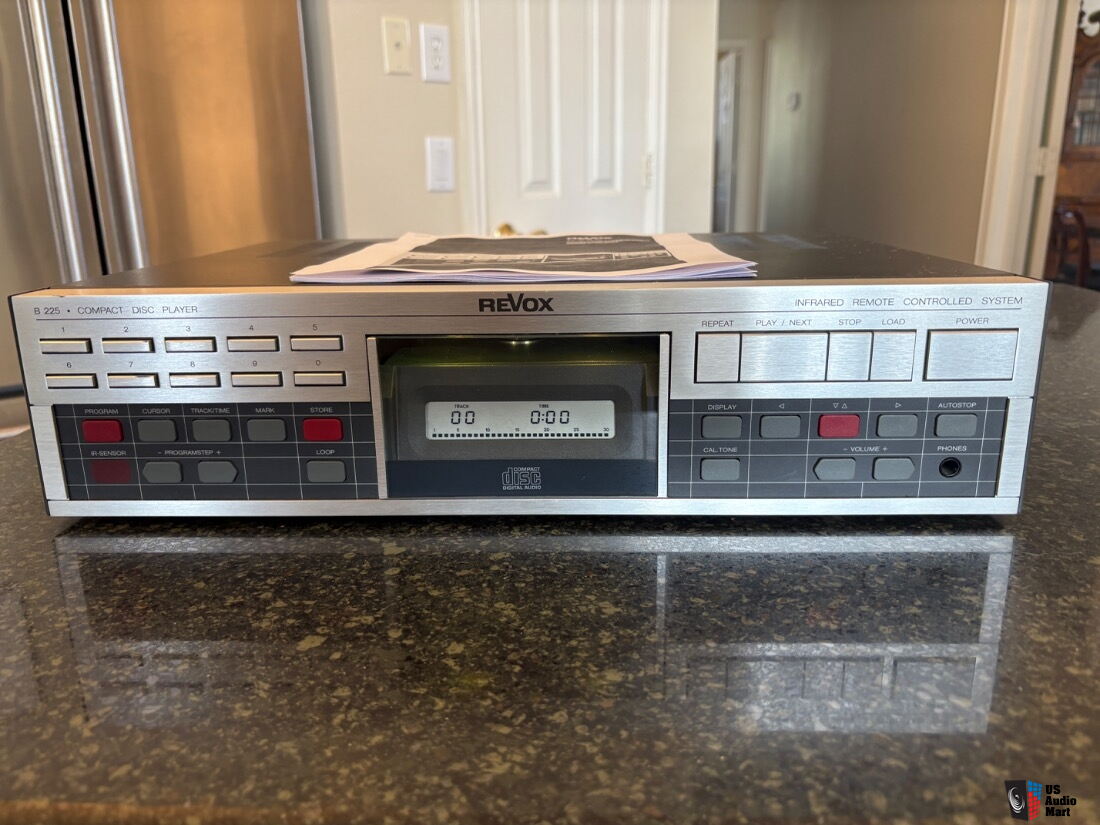 EXCELLENT Vintage Revox B225 CD Player - Germany 1985 - Clean - FULLY ...