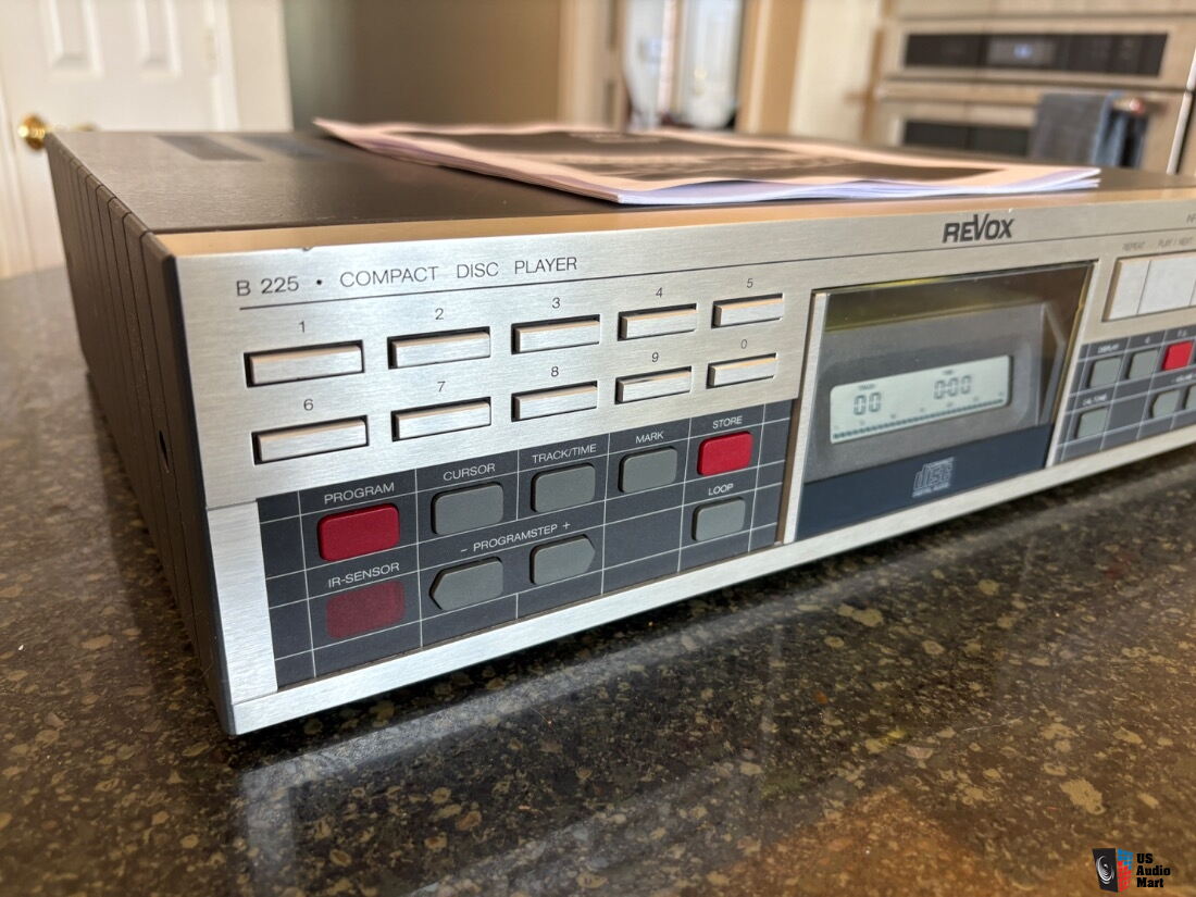 EXCELLENT Vintage Revox B225 CD Player - Germany 1985 - Clean - FULLY ...