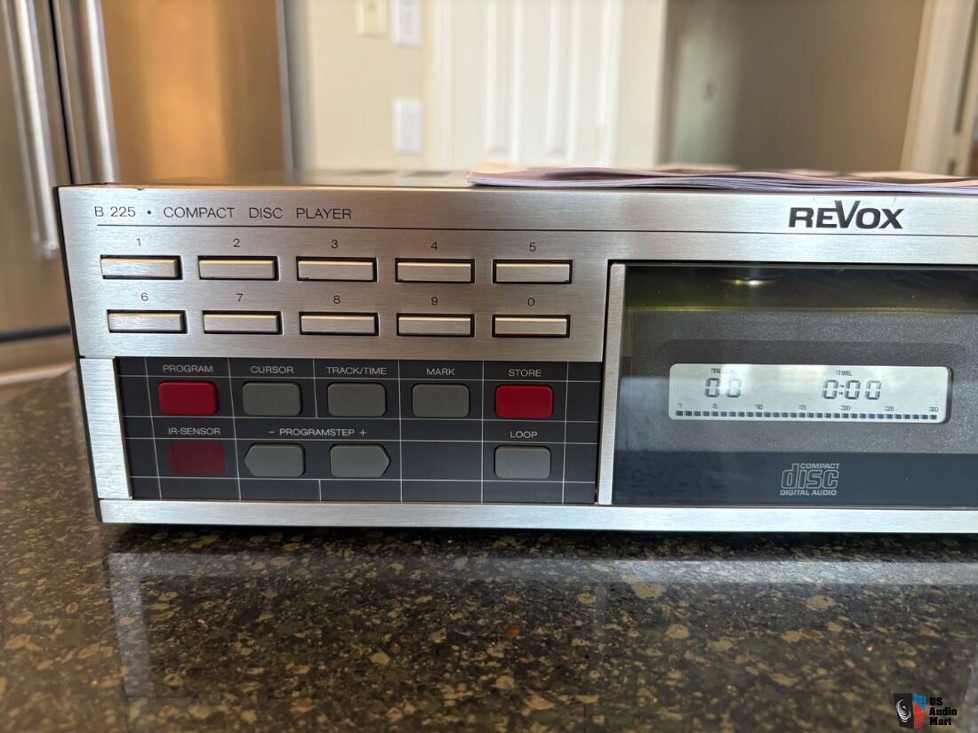 EXCELLENT Vintage Revox B225 CD Player - Germany 1985 - Clean - FULLY ...