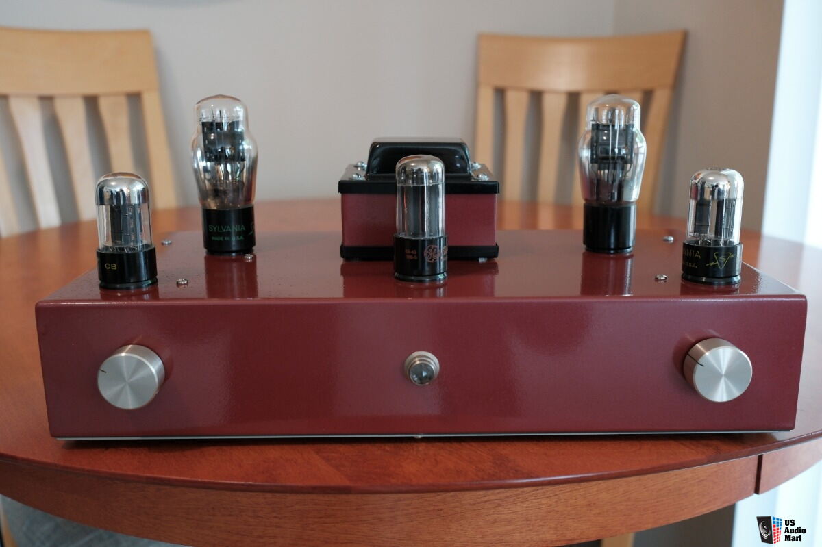 Alan Eaton SET 45 Stereo Amp + Rare One Of A Kind Tube Cage*Free ...