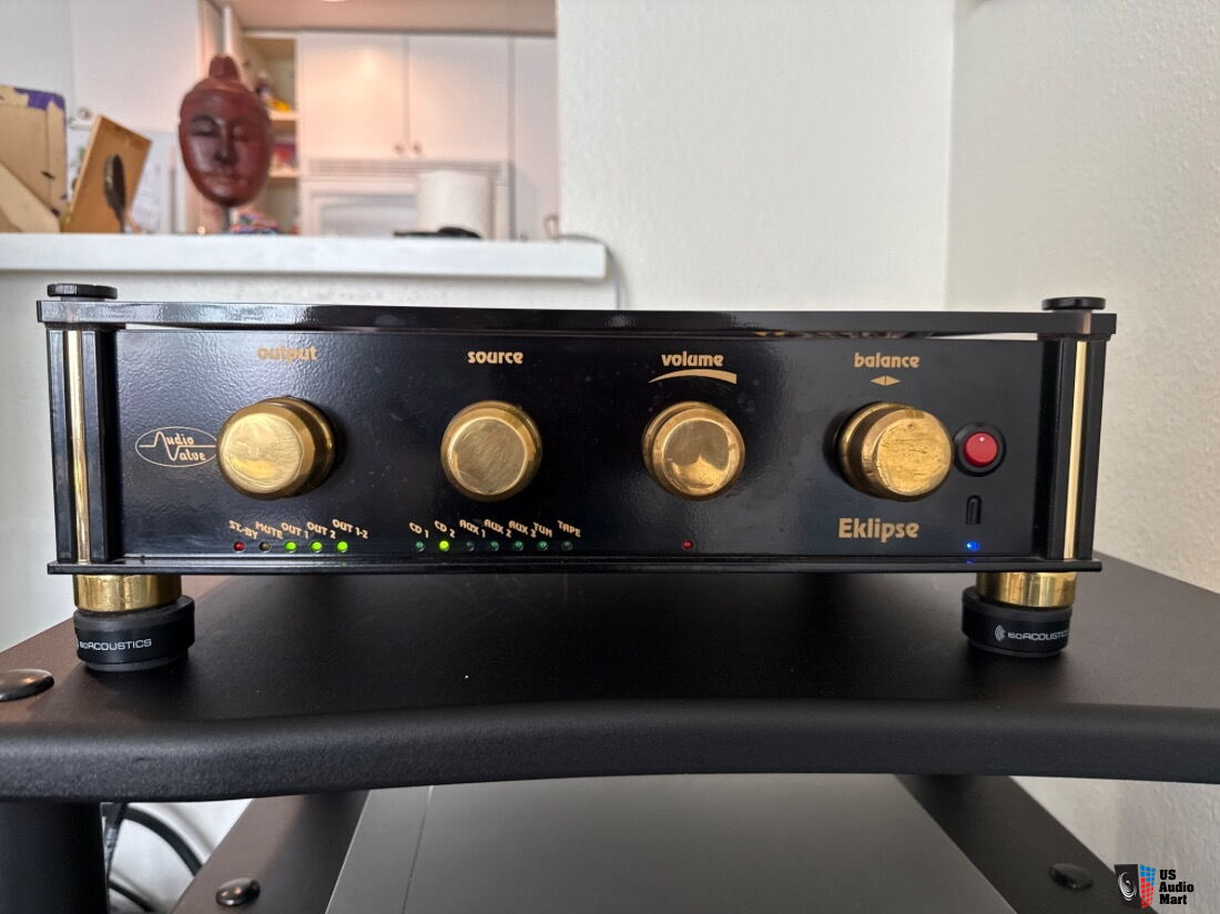GERMAN MADE AudioValve EKLIPSE TUBE Preamplifier Photo #5626875 - UK ...