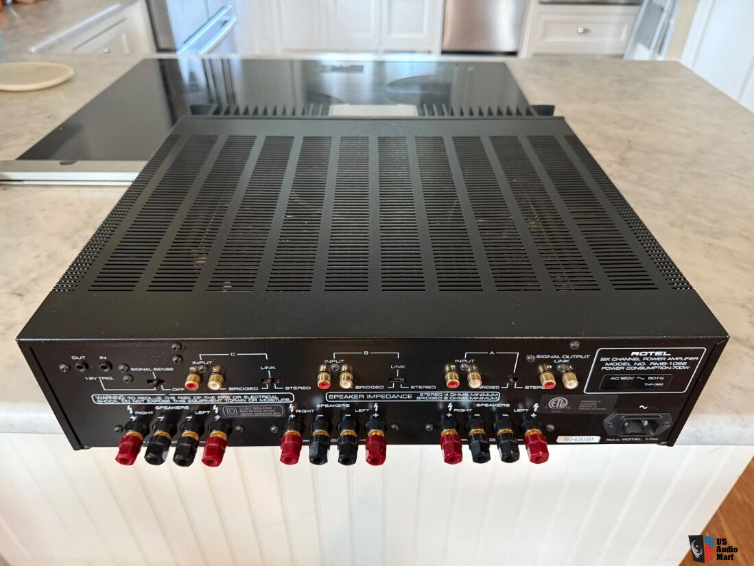 Rotel RMB-1066 Six-Channel Power Amplifier - Excellent Condition Photo ...