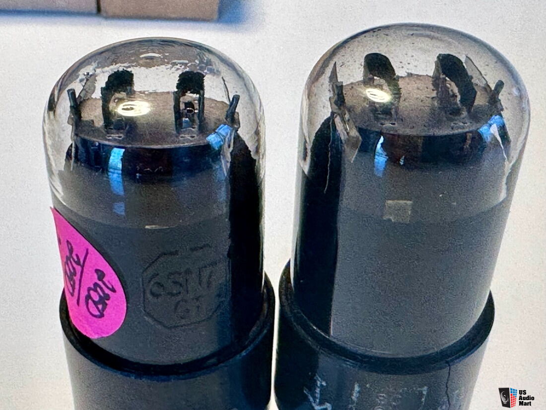 Exotic 6SN7 & 6F8G tubes NU round plate, Sylvania Bad Boys Photo ...