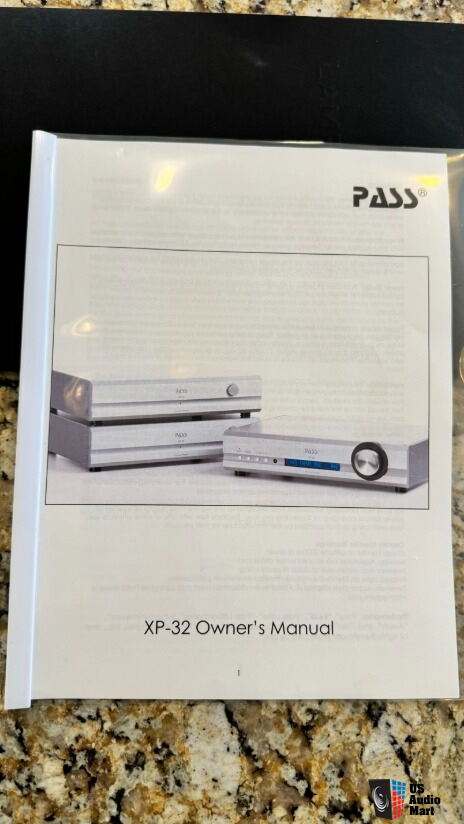 Pass Labs XP 32 Photo #5629569 - US Audio Mart
