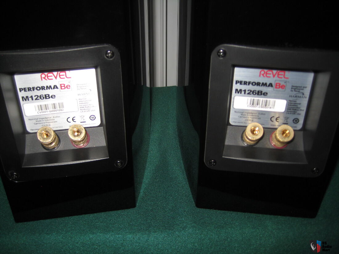 Revel Performa M126Be in High Gloss black Photo #5630671 - US Audio Mart