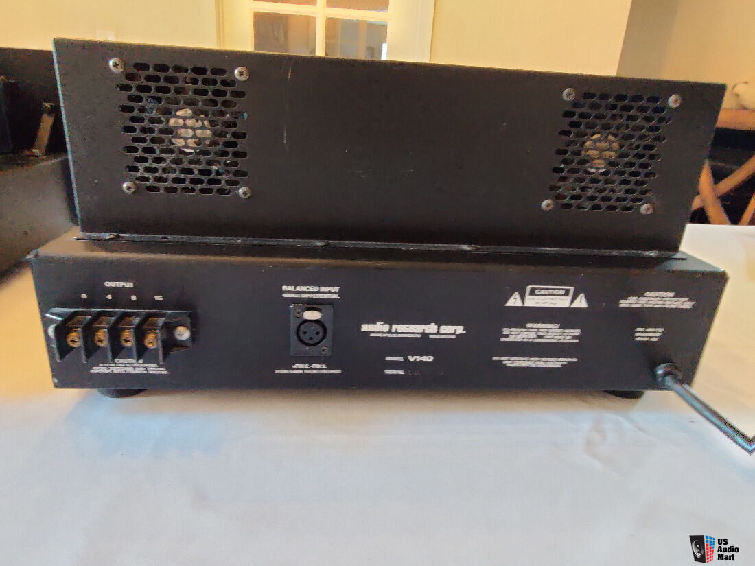 Audio Research V140 Mono Amplifier Pair Photo #5632519 - US Audio Mart