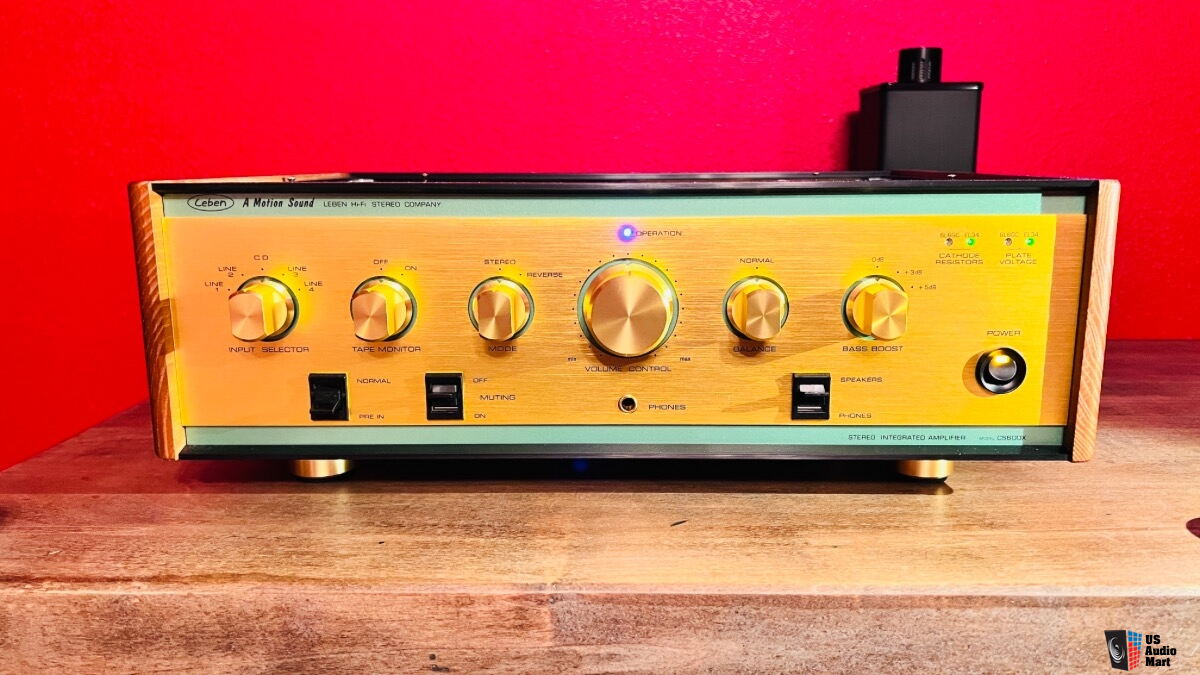 Leben CS600X with Upgrades Photo #5632830 - US Audio Mart