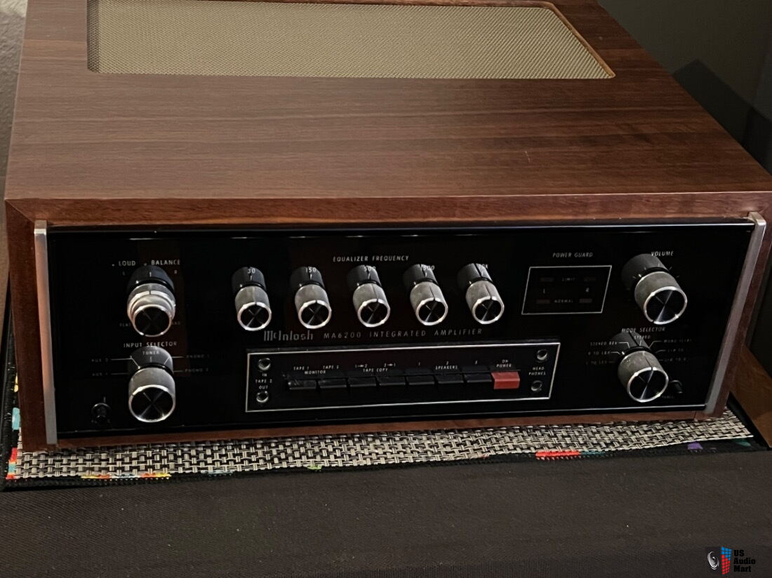 Mcintosh MA6200 intergrated amplifier - RARE 1991 (last year production ...