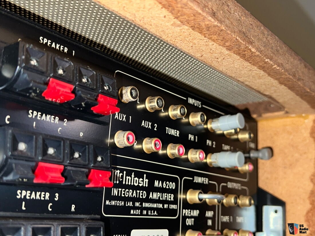 Mcintosh MA6200 intergrated amplifier - RARE 1991 (last year production ...
